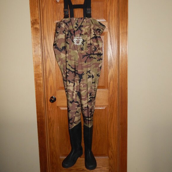 Fly Fishing Hero | Shoes | Fly Fishing Hero Camo Chest Waders Pants ...